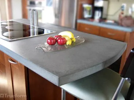 Unique Concrete Counter I Loved The Stained Concrete Countertops! This